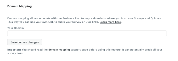 Domain mapping | Crowdsignal | Get the responses you need, anywhere