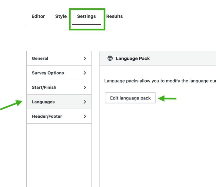 Survey Language Options | Crowdsignal | Get the responses you need ...