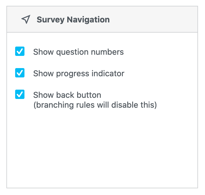 Survey settings and options | Crowdsignal | Get the responses you need ...