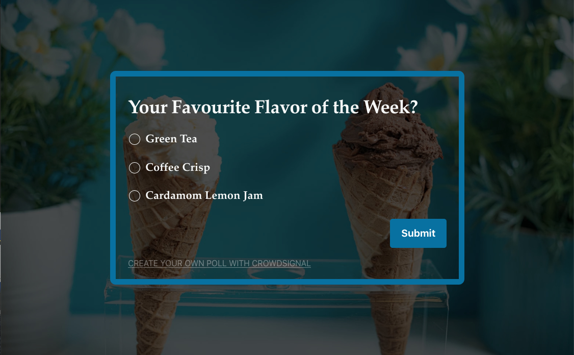 Say hello to our first Gutenberg Block: the Poll Block | Crowdsignal ...