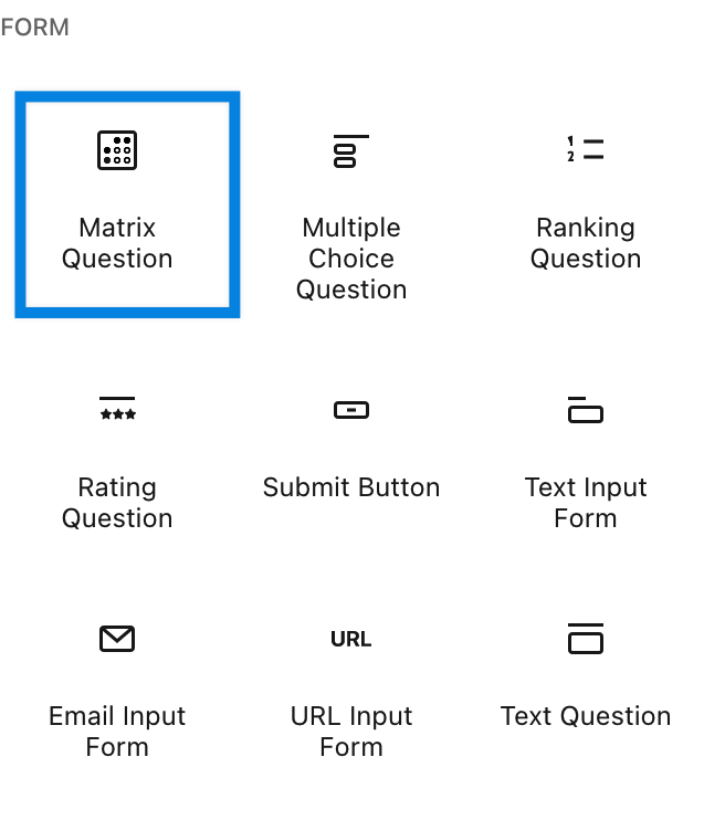 Matrix Question Block | Crowdsignal | Get the responses you need, anywhere