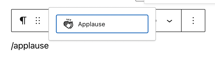 Applause Block | Crowdsignal | Get the responses you need, anywhere